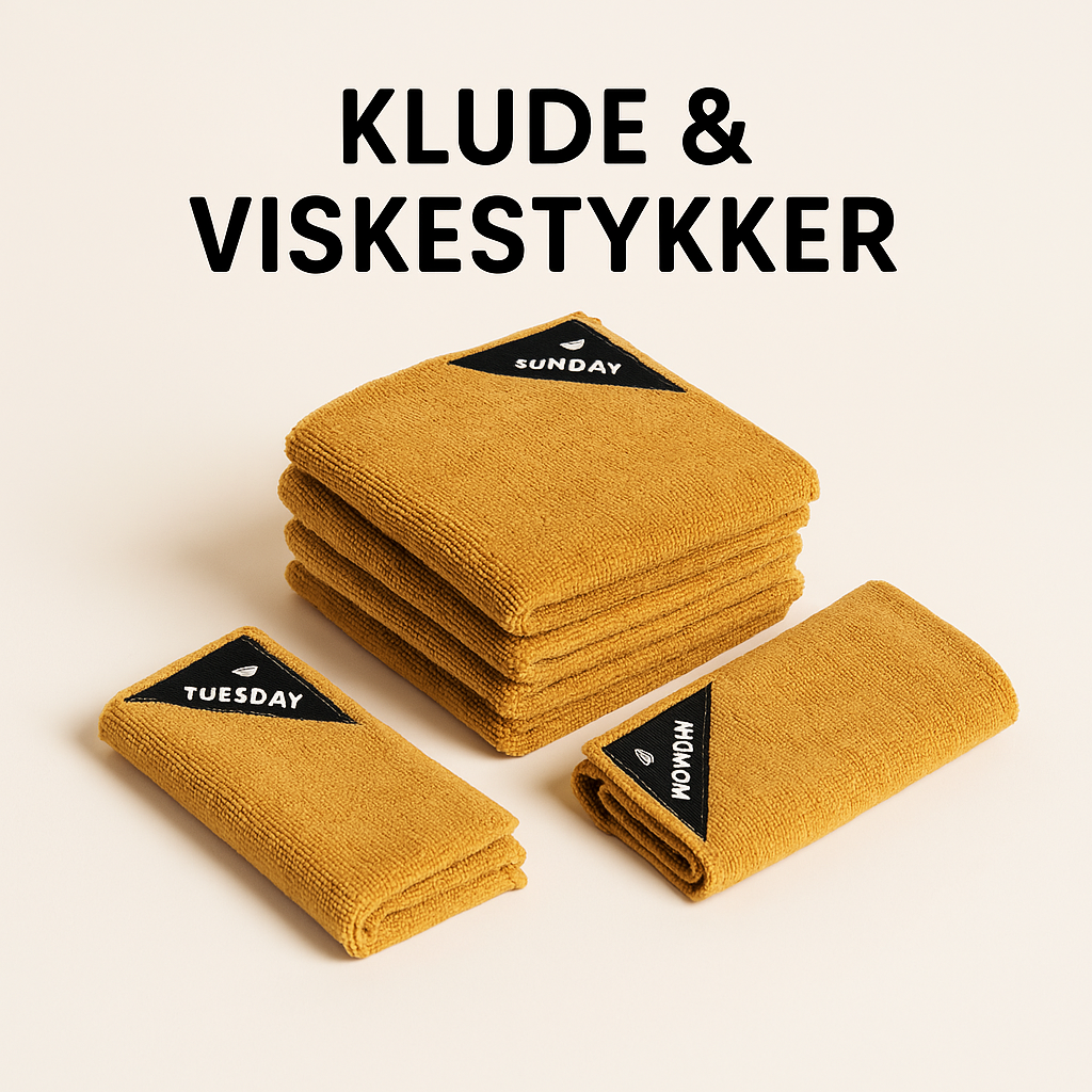 Klude og viskestykker – Det Rene Vanvid